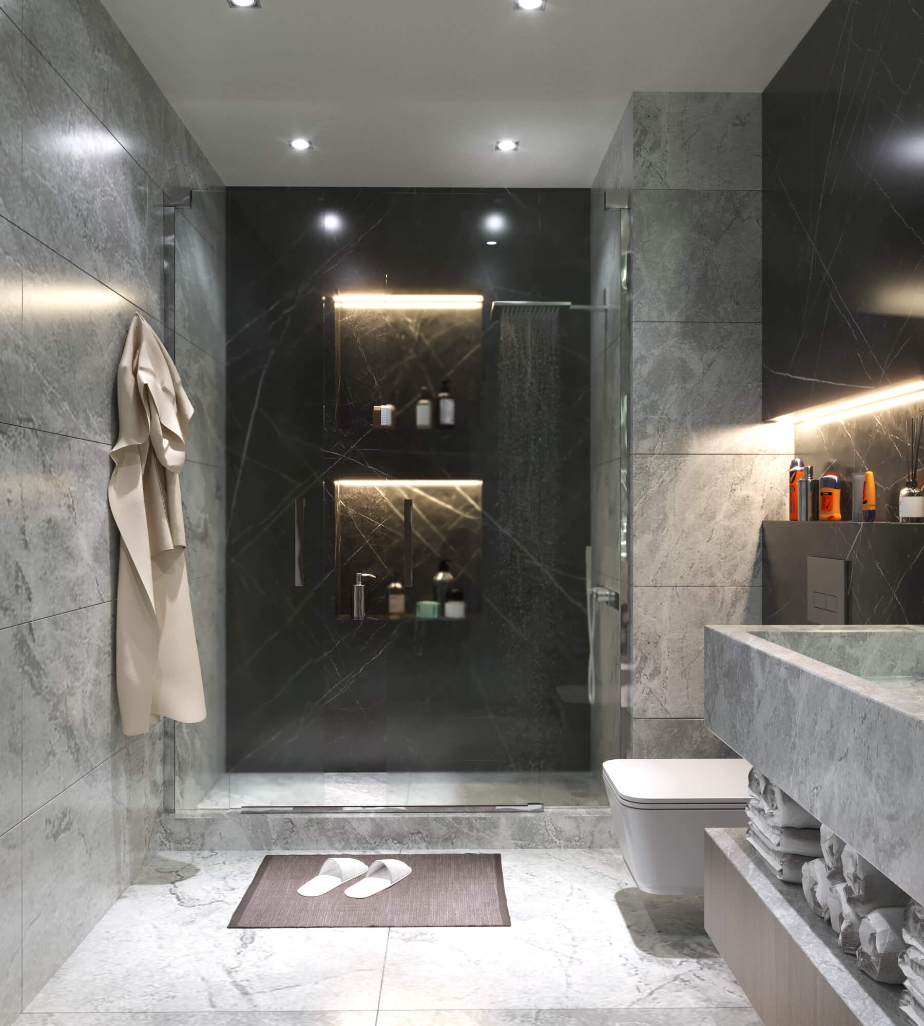 ‎Bathroom - Memar Group - مجموعة معمار
