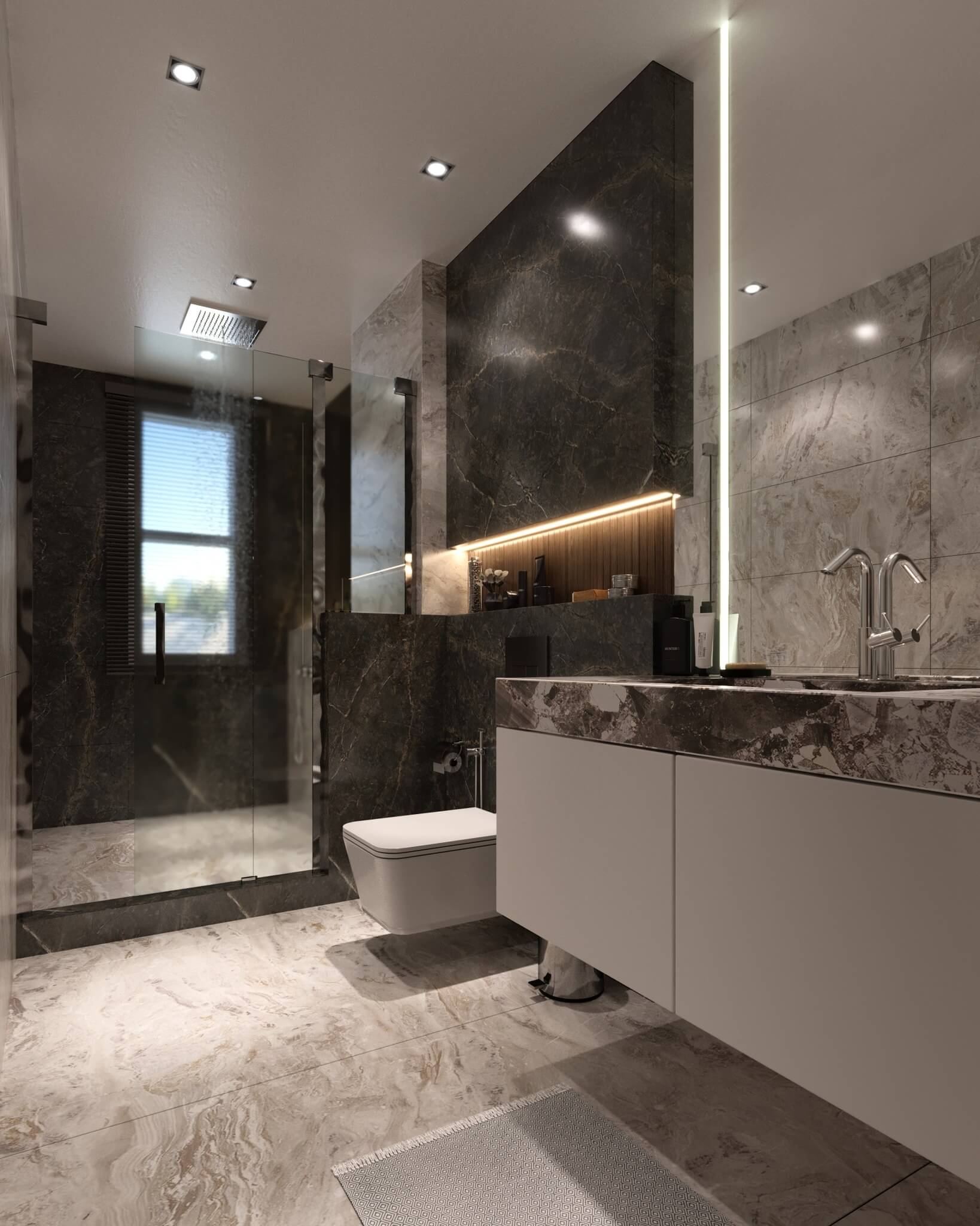 ‎Bathroom - Memar Group - مجموعة معمار