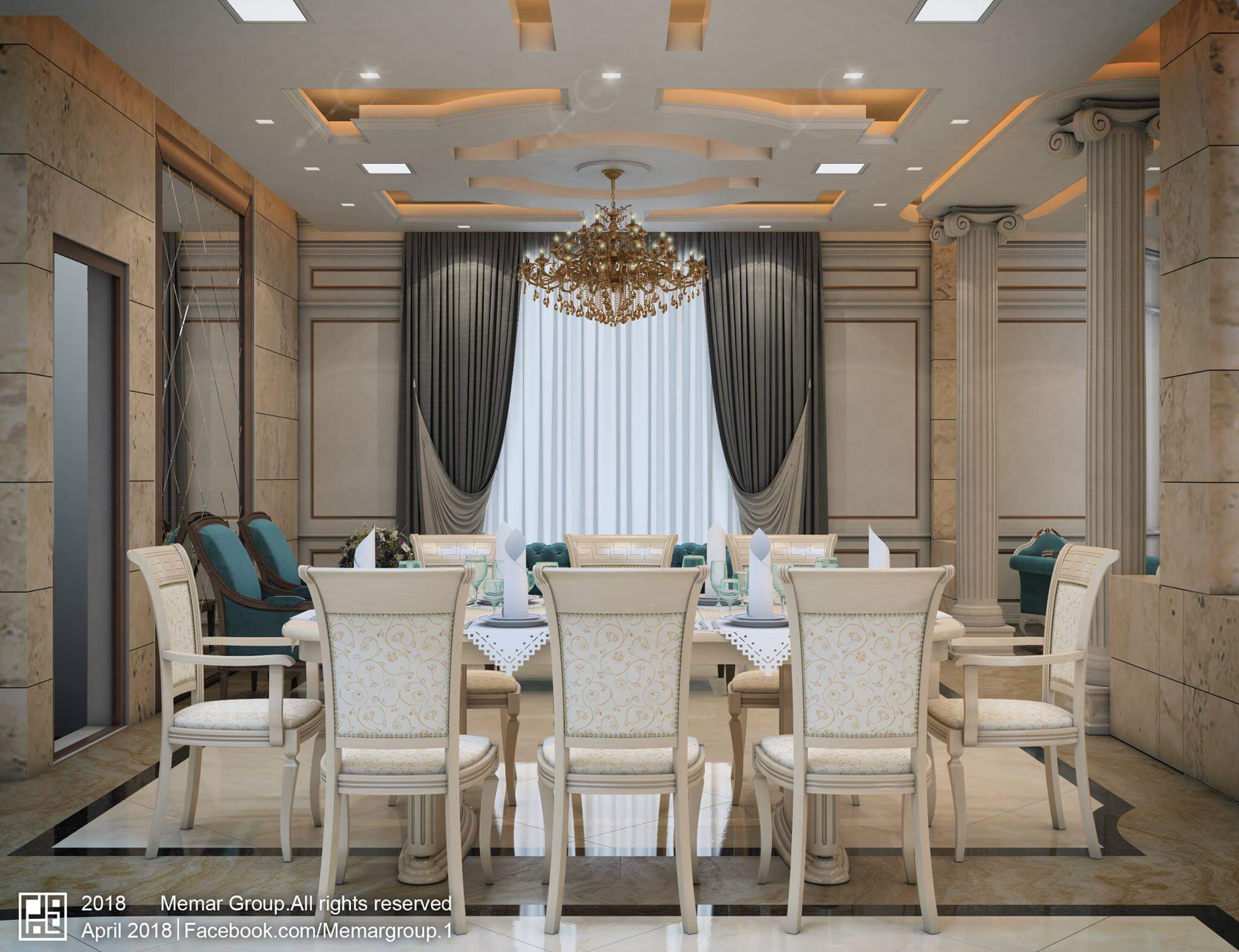 Classic Villa - UAE - Memar Group - مجموعة معمار