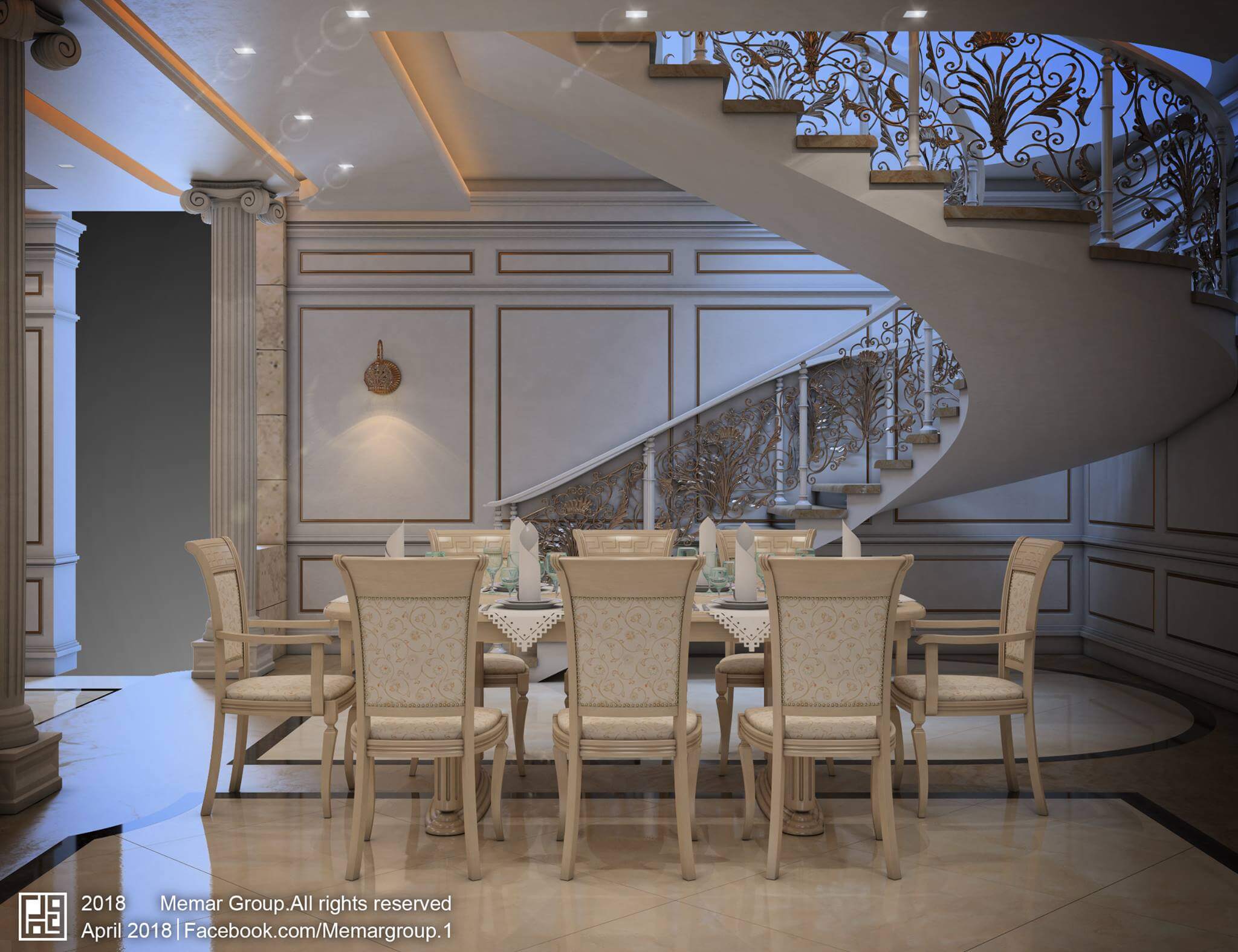 Classic Villa - UAE - Memar Group - مجموعة معمار