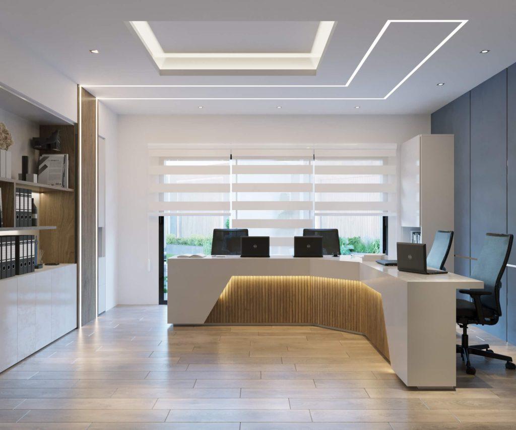 Company Office Design - Memar Group - مجموعة معمار